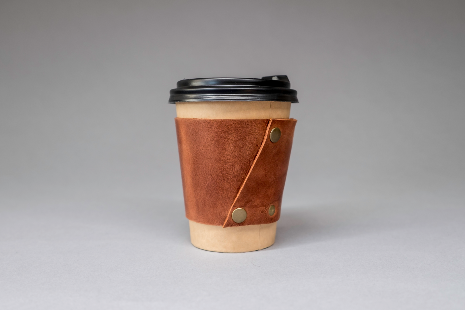 Handmade Leather Cup Sleeve | Customize & Shop